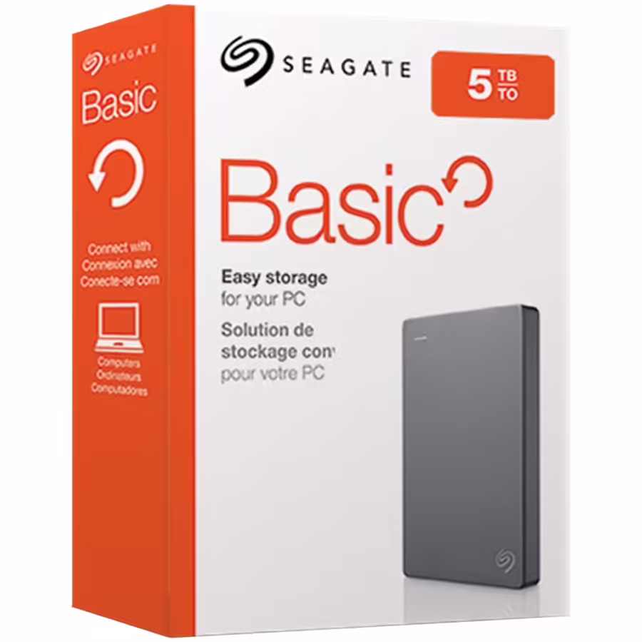 SEAGATE 5TB Basic | Zunanji Trdi Disk