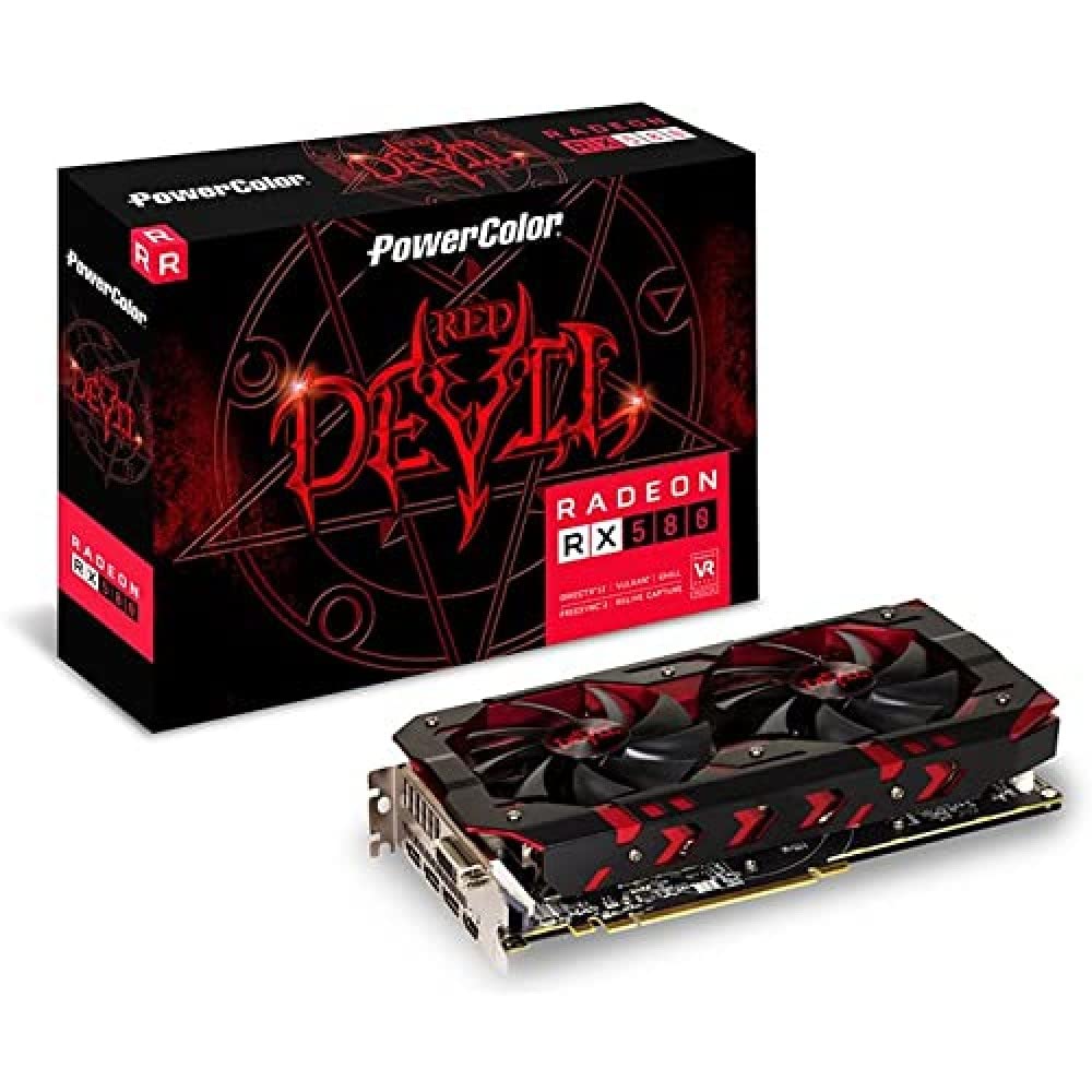 PowerColor Radeon RX 580 RED DEVIL 8GB | Odlična Budget Grafična Kartica