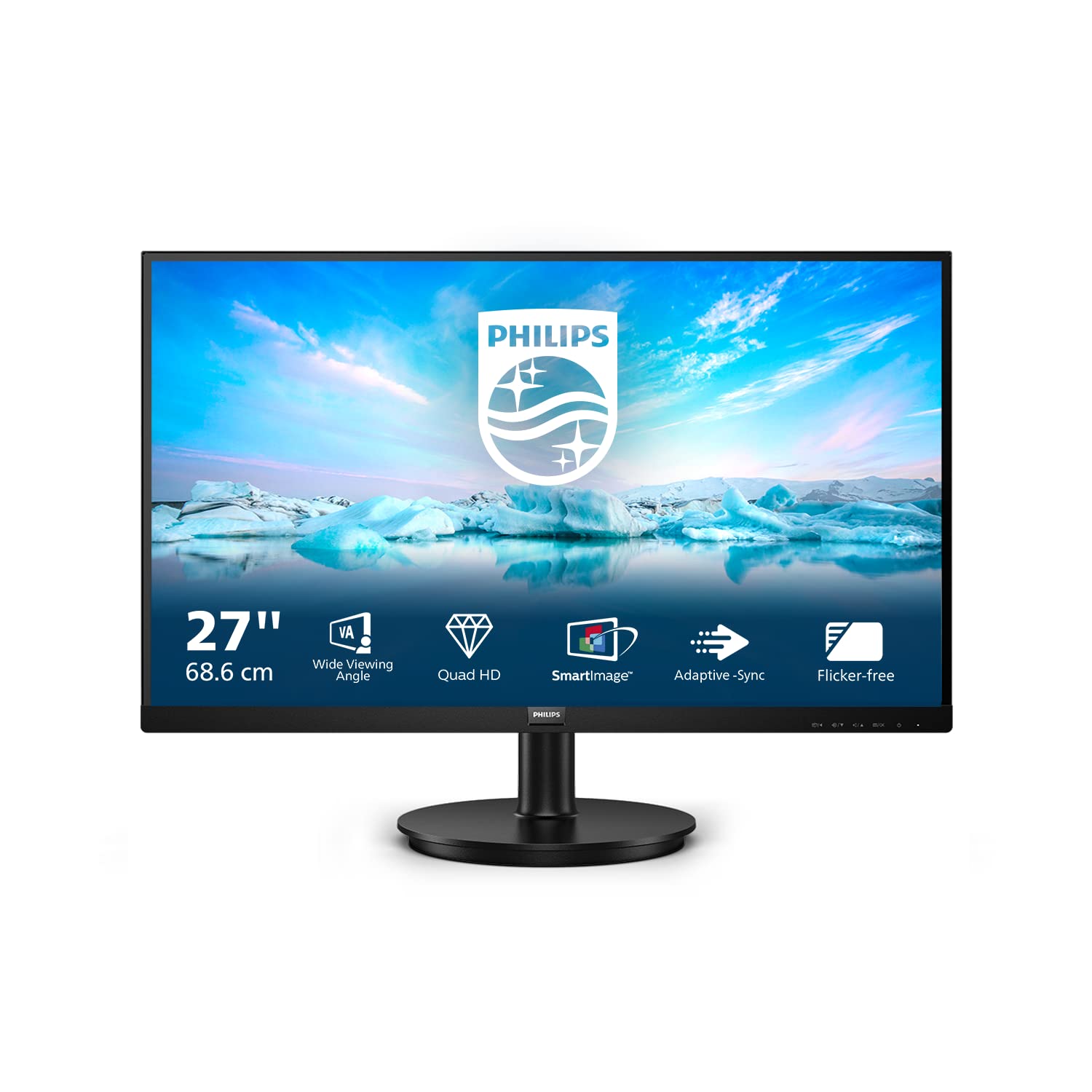 Monitor Philips 275V8LA | 68,6 Cm (27,0") | 2560x1440 | IPS | 5ms ...