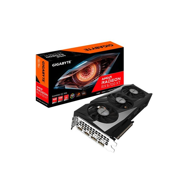 Gigabyte RX 6700 XT Gaming OC 12GB | 2xHDMI 2xDisplayport | GV ...