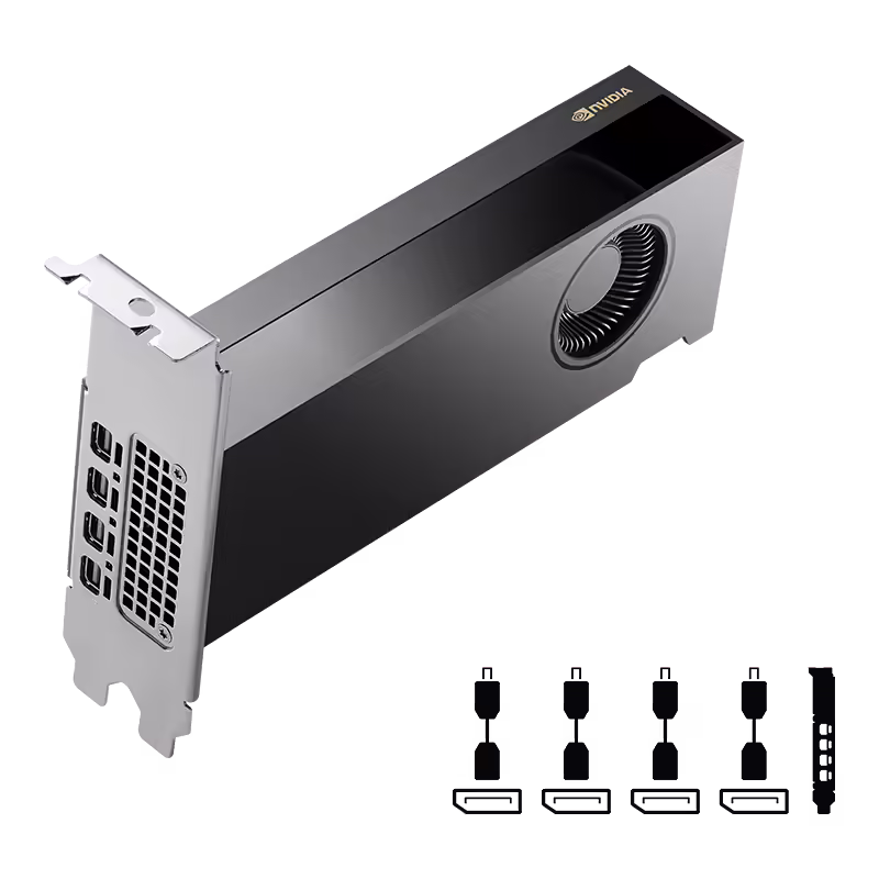 PNY Quadro RTX A2000 16GB ADA Power Limited Low Profile | GDDR6 ...