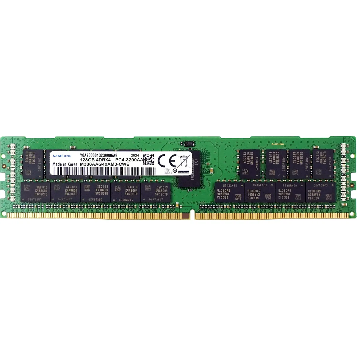 Samsung ECC 128GB | DDR4 | 3200MHz | M386AAG40AM3-CWE | RAM Pomnilnik